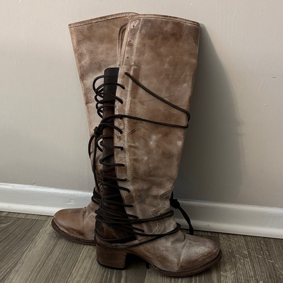 Freebird by Steven | Shoes | Freebird By Steven Tan Lace Up Boots ...